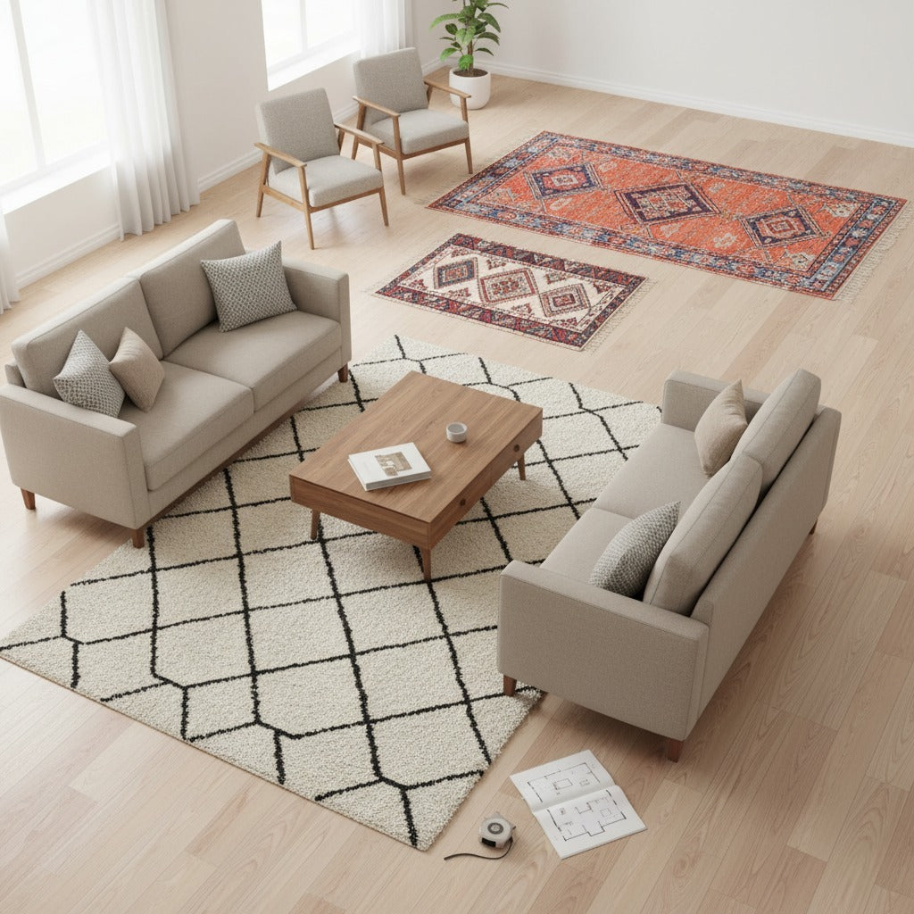 How to Choose the Right Size Moroccan Area Rug for Any Room – King Of ...