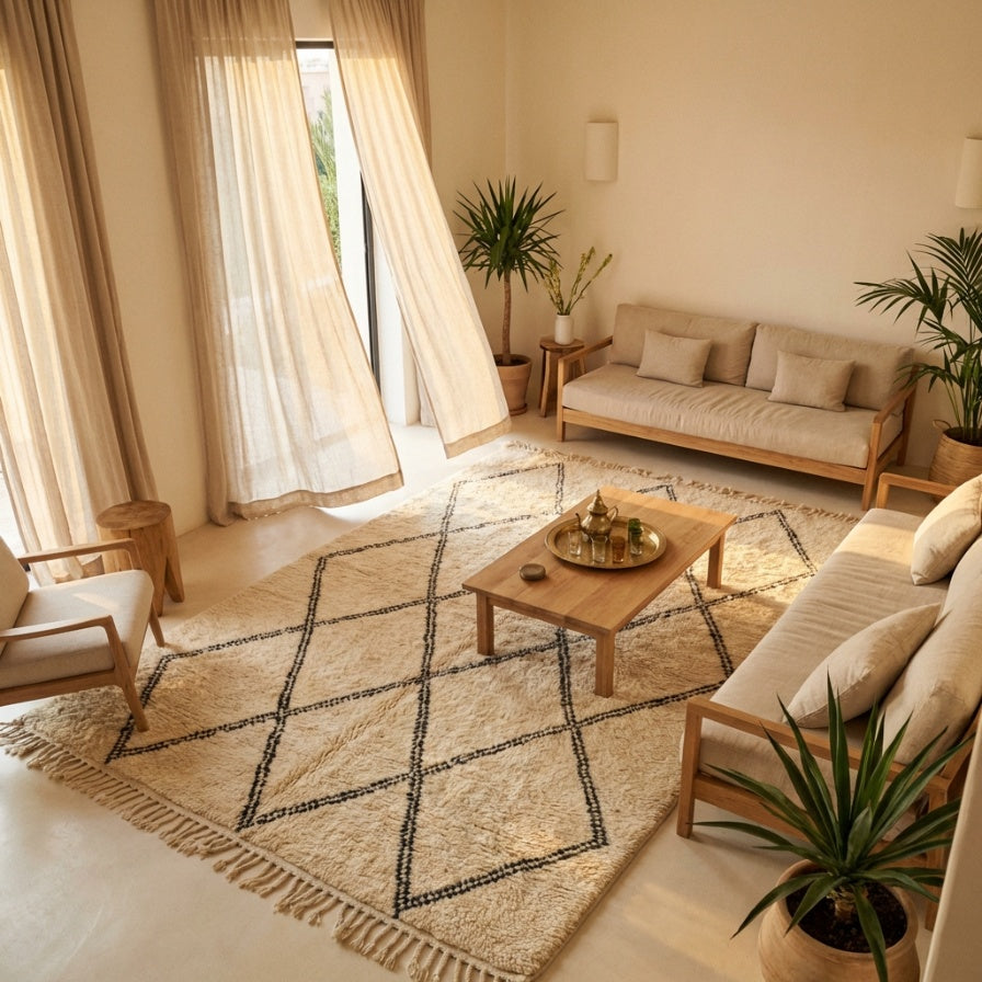 Top 10 Moroccan Rugs to Create a Peaceful Relaxation Space – King Of Handmade