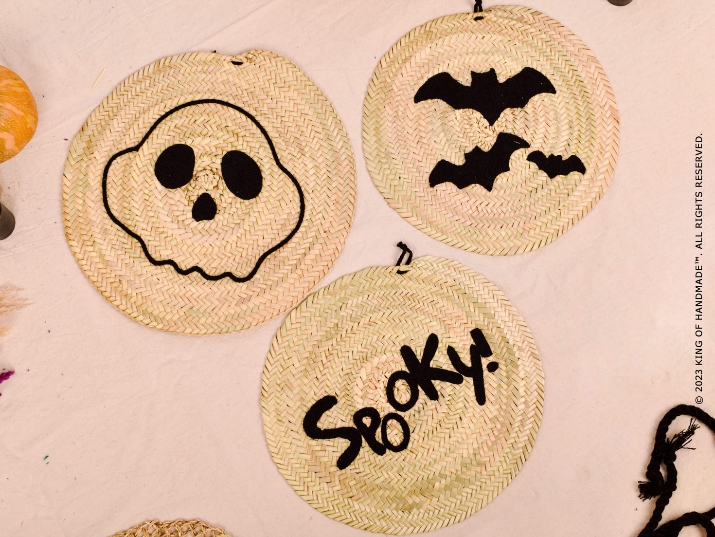 Cute Skull! Halloween wall decoration – King Of Handmade