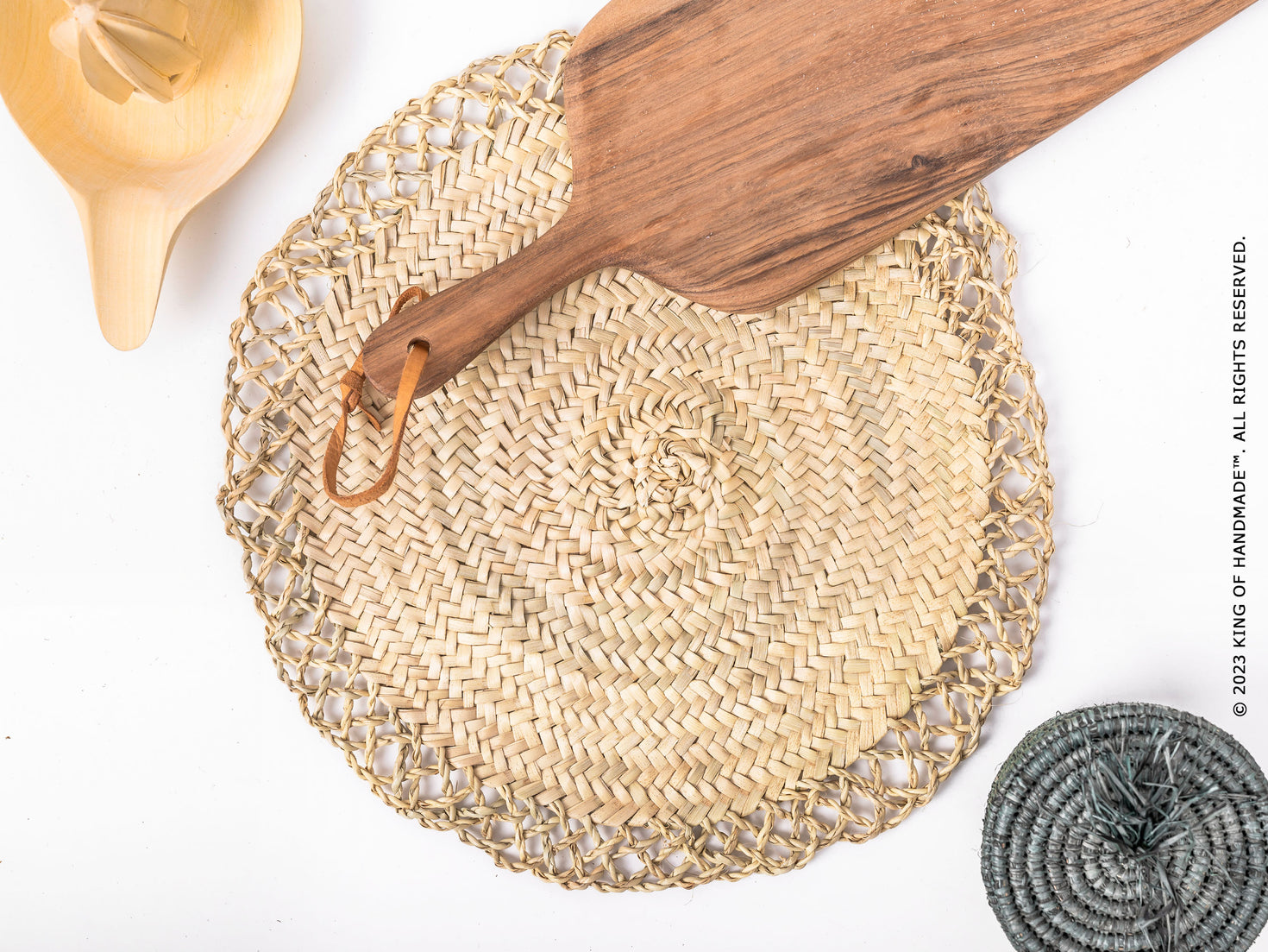 Bohemian Braided Dining Table Mats – King Of Handmade