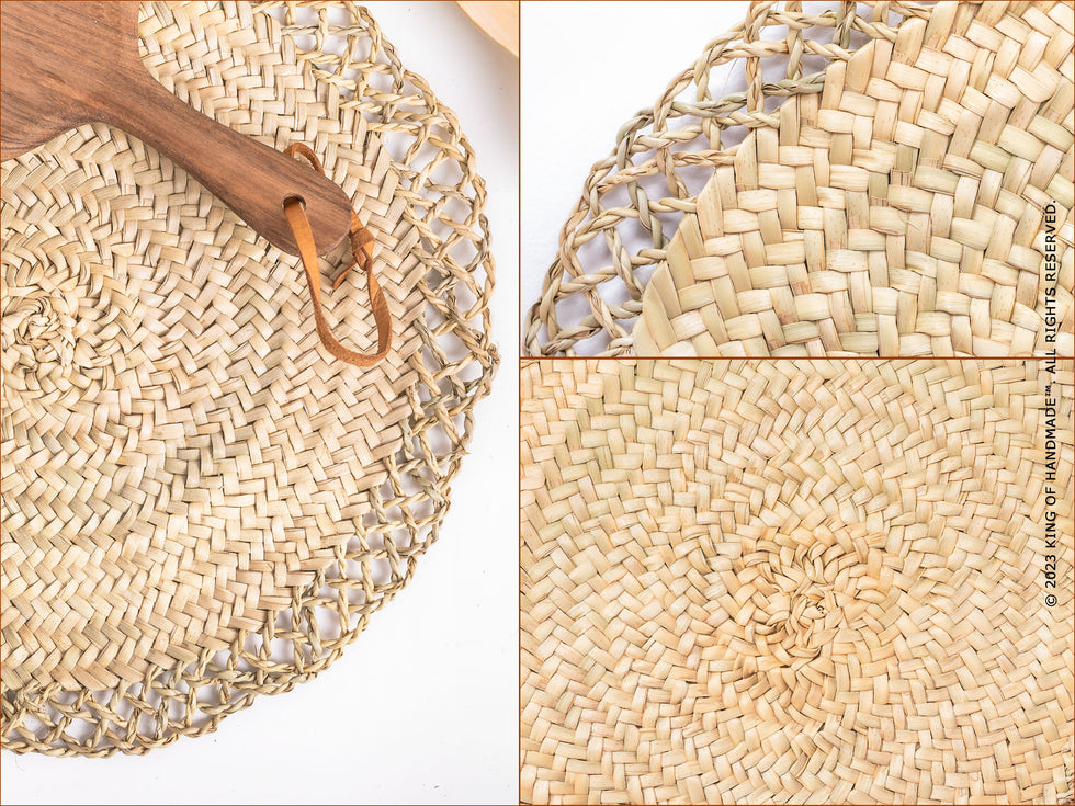 Bohemian Braided Dining Table Mats – King Of Handmade