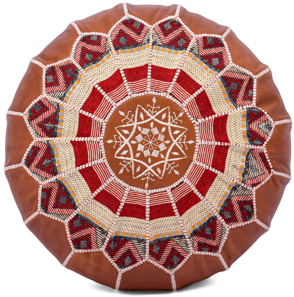 Handmade Moroccan Footstool - Moroccan Footstool – King Of Handmade