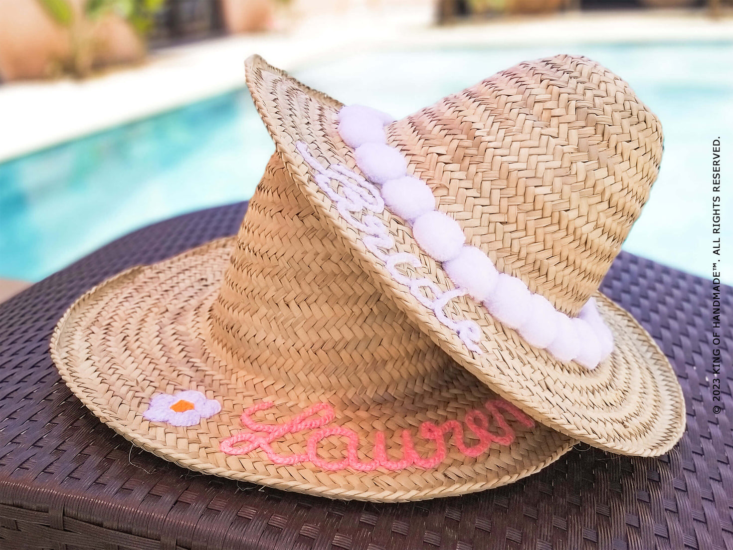 Personalized Beach Hat - Floppy Style – King Of Handmade