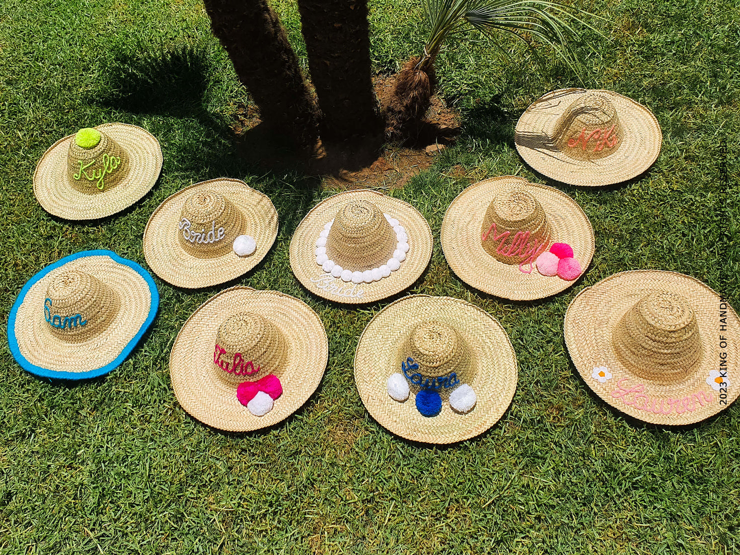 Personalized Beach Hat - Floppy Style – King Of Handmade