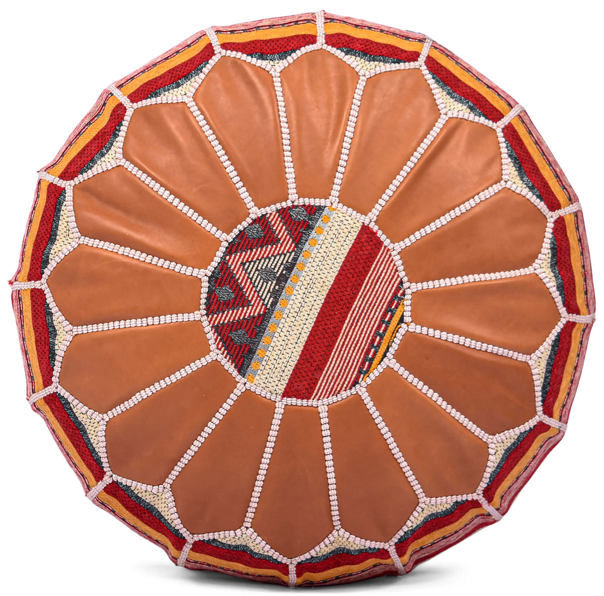 Traditional Moroccan Footstool - New Home Pouf Gift – King Of Handmade